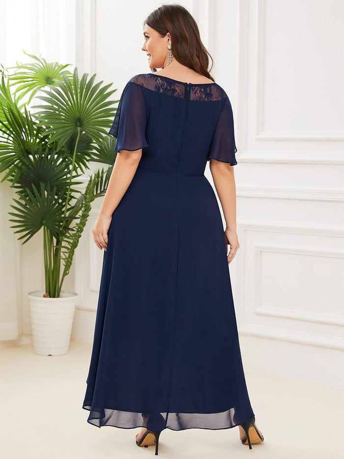 A-Line Evening Dress | Women Fashion High Low Midi Dresses - Ever-Pretty US