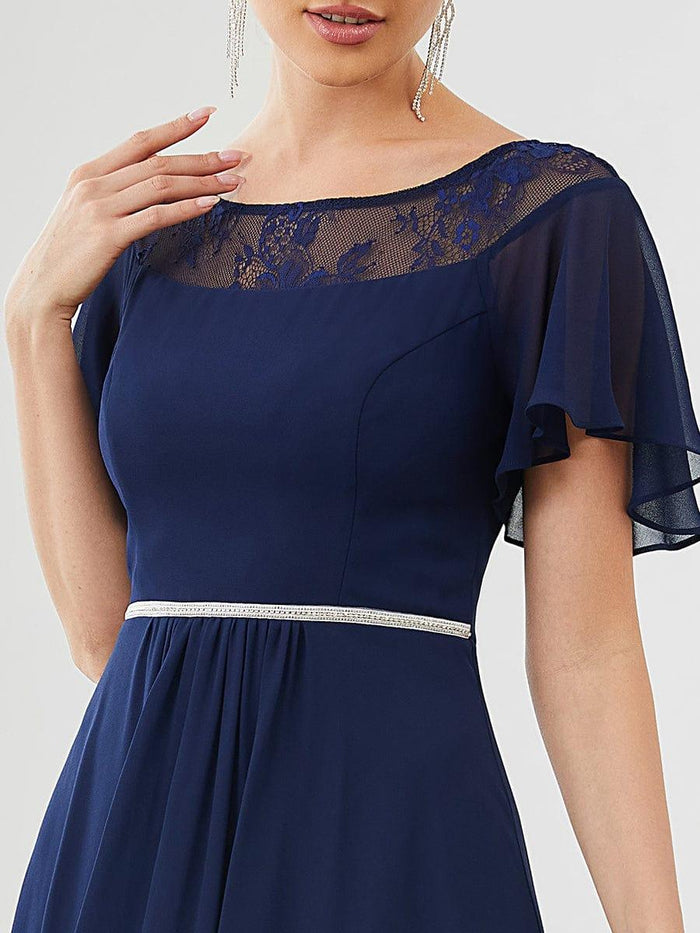 A-Line Evening Dress | Women Fashion High Low Midi Dresses - Ever-Pretty US