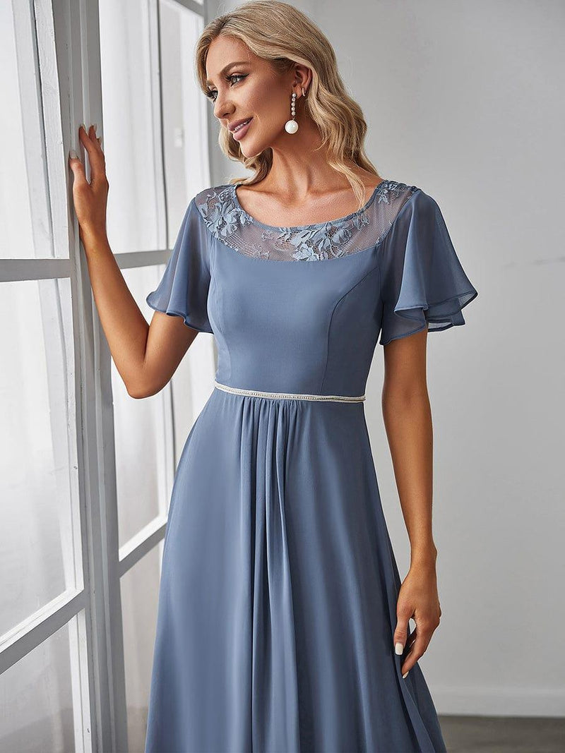 A-Line Evening Dress | Women Fashion High Low Midi Dresses - Ever-Pretty US
